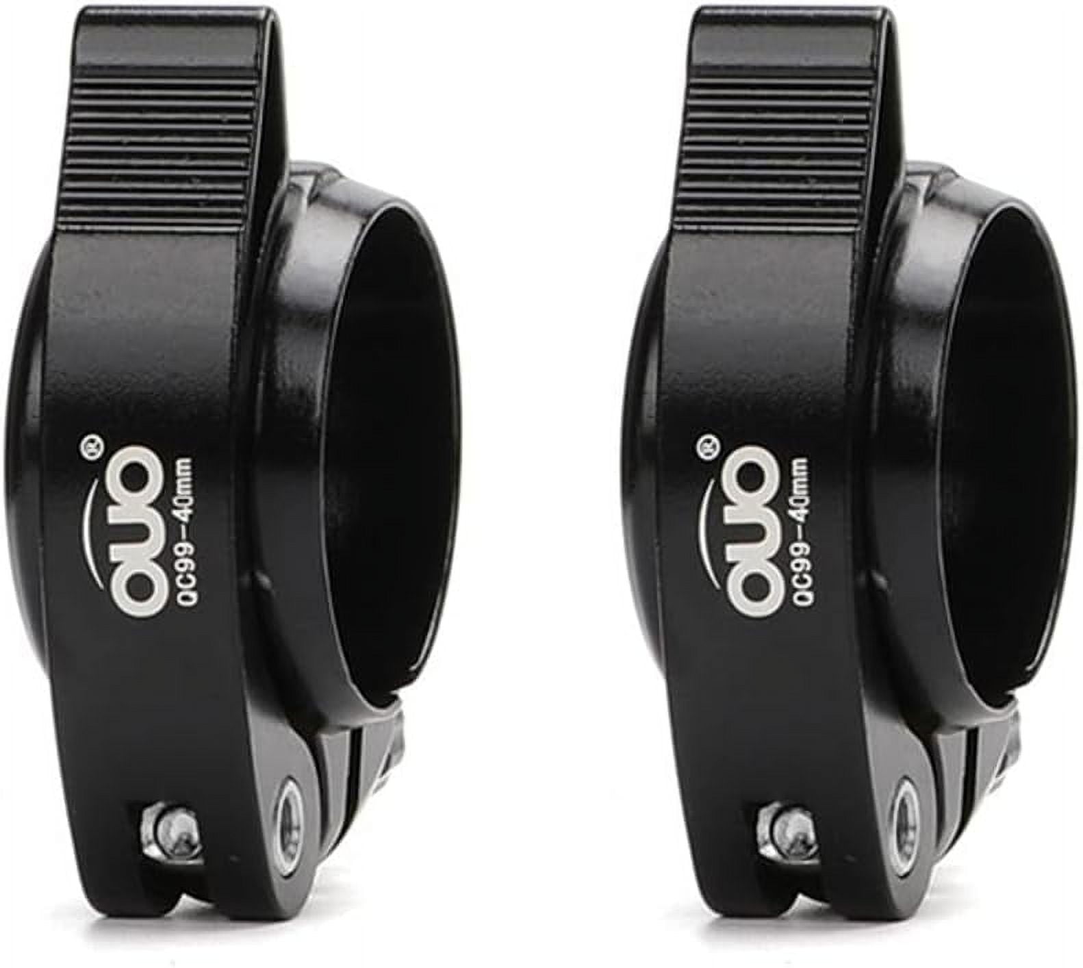 Bike Seat Post Clamp Fit for 40/41mm, Aluminium Alloy Bicycle Quick ...