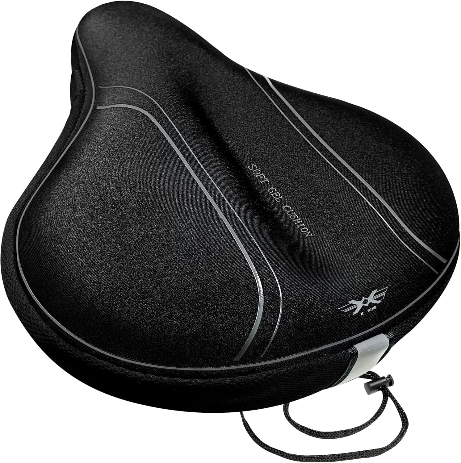 Bike Seat n, Gel Padded Bicycle Seat Cover for Men & Women Comfort ...