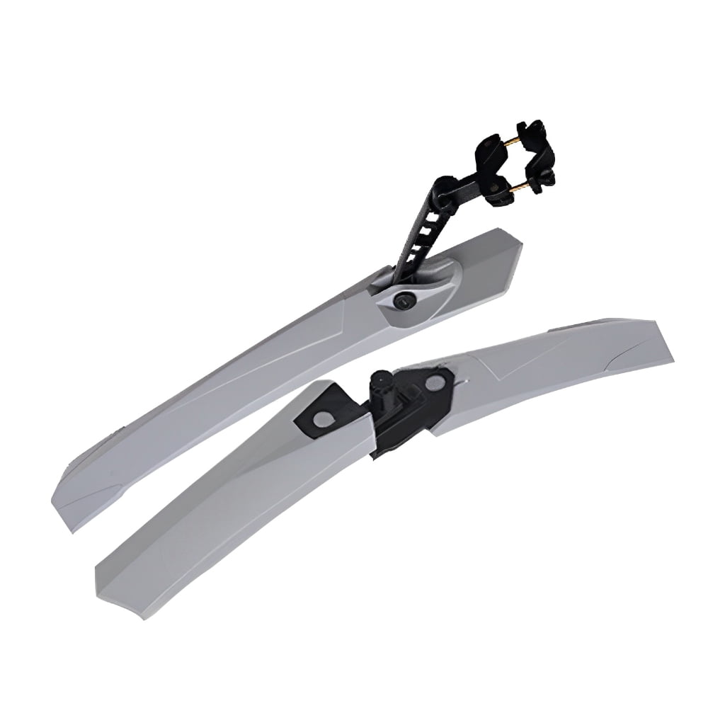 Bike Set Adjustable Front Rear Bicycles Mud Guard Cycling Splash Guard ...