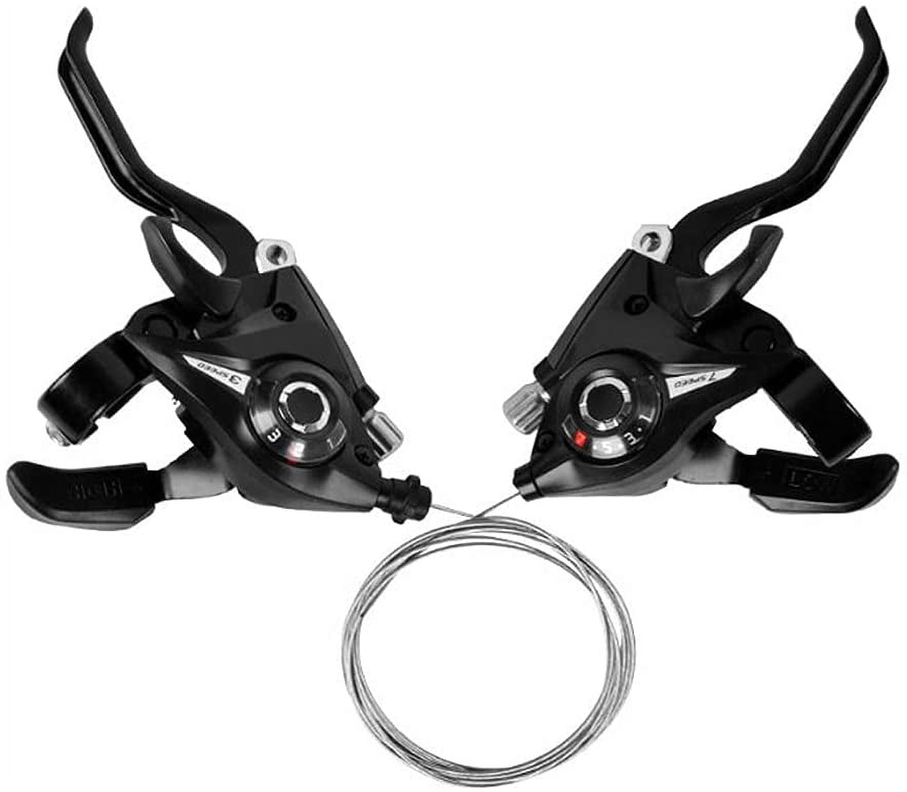 Bike Shifter, 3 X 7 Bike Shifters, 7 Speed Mtb Shift Lever With Brake ...