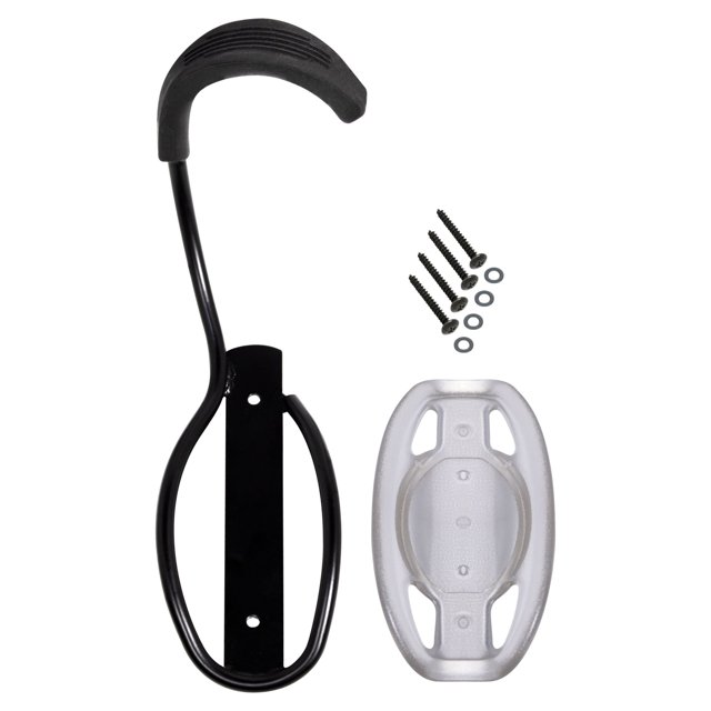 Bike Shop Wall Mounted Bicycle Rack with Tire Tray, Black, Easy ...