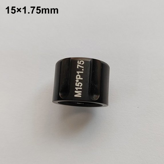 Bike Spare Parts Thru Axle Nuts Set Of 2 In Sizes 12 And 15 Millimeters ...