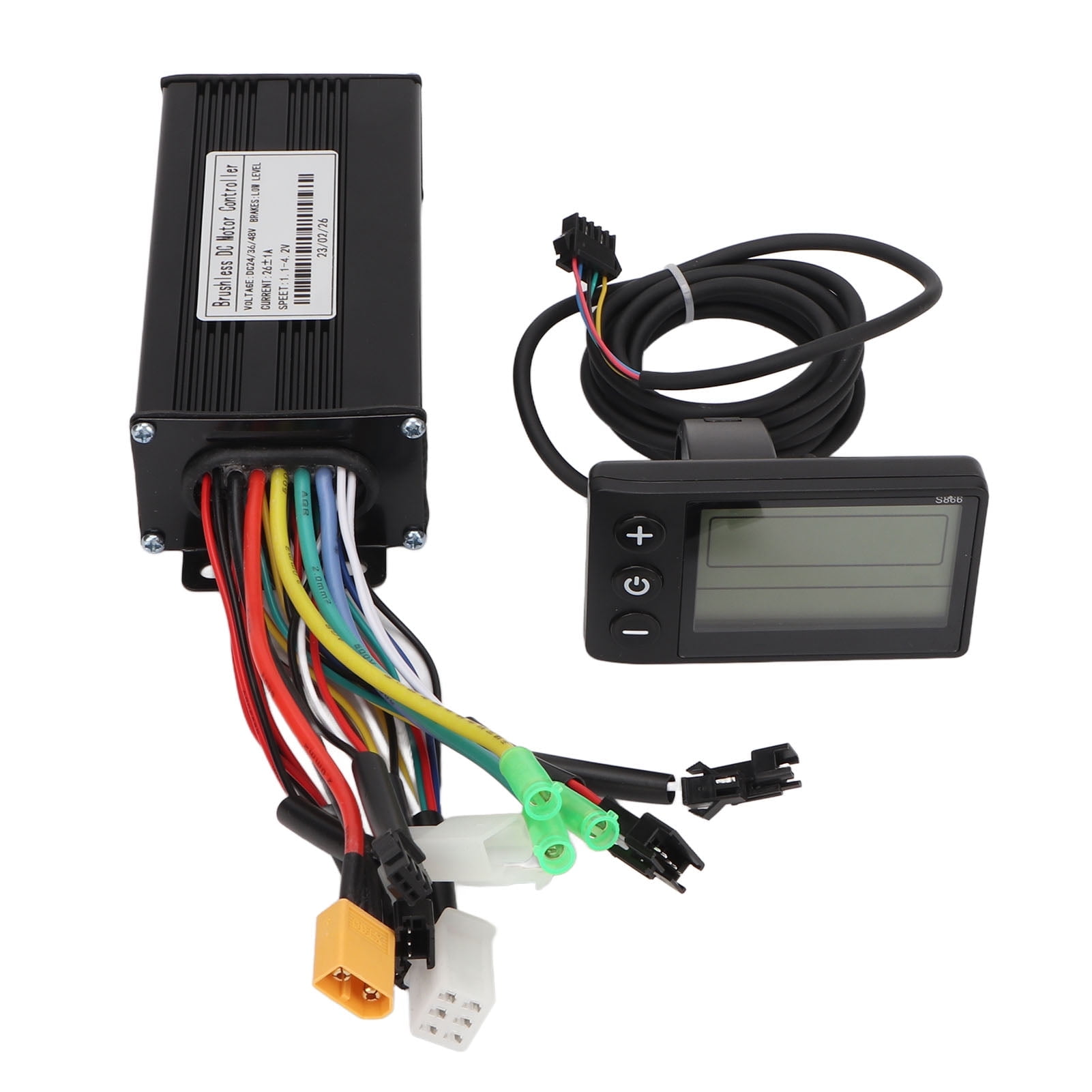 Bike Speed Brushless Controller,Motor Brushless Controller S866 Panel ...