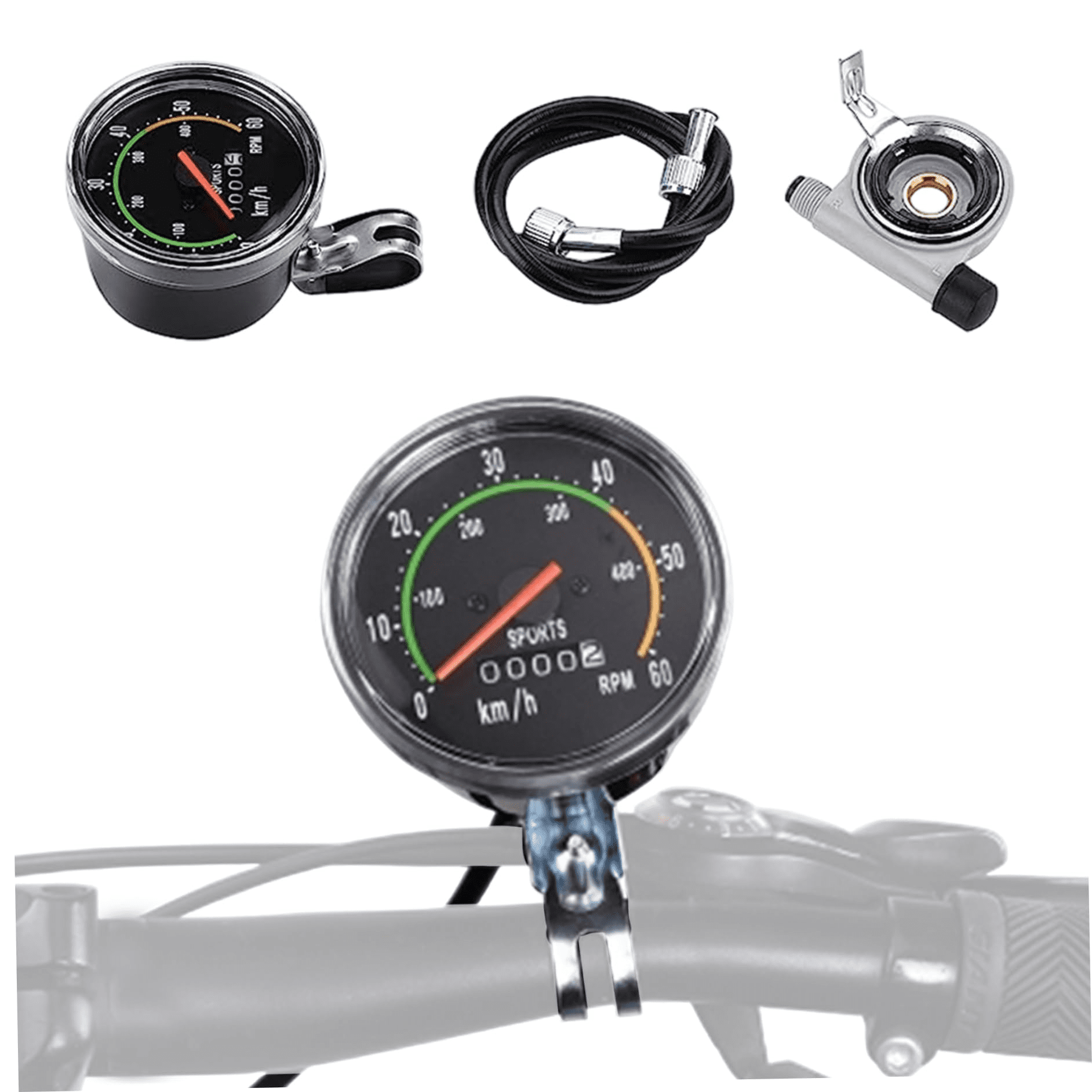 Bike Speedometer Computer Table Bikes Speed Mechanical Odometer ...