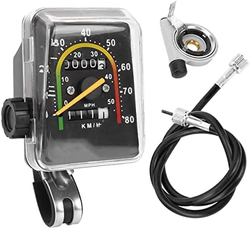 Bike Speedometer, Mechanical Cycling Odometer Mountain Bicycle Analog Computer Code Table ...
