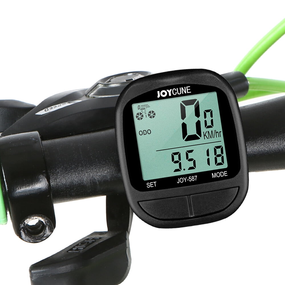 Bike Speedometer,Wired And Stopwatch With Led Display Bike Computer And ...