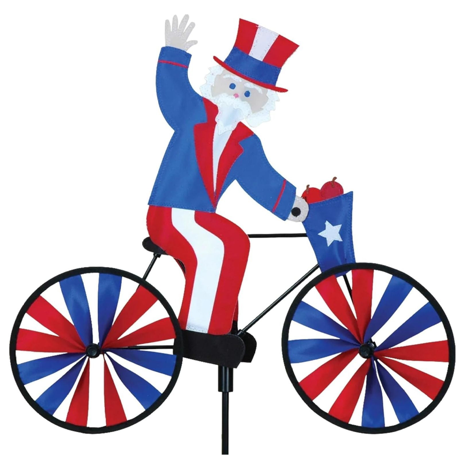 Bike Spinner Uncle Sam 20" – Patriotic Design, Weather-Resistant ...
