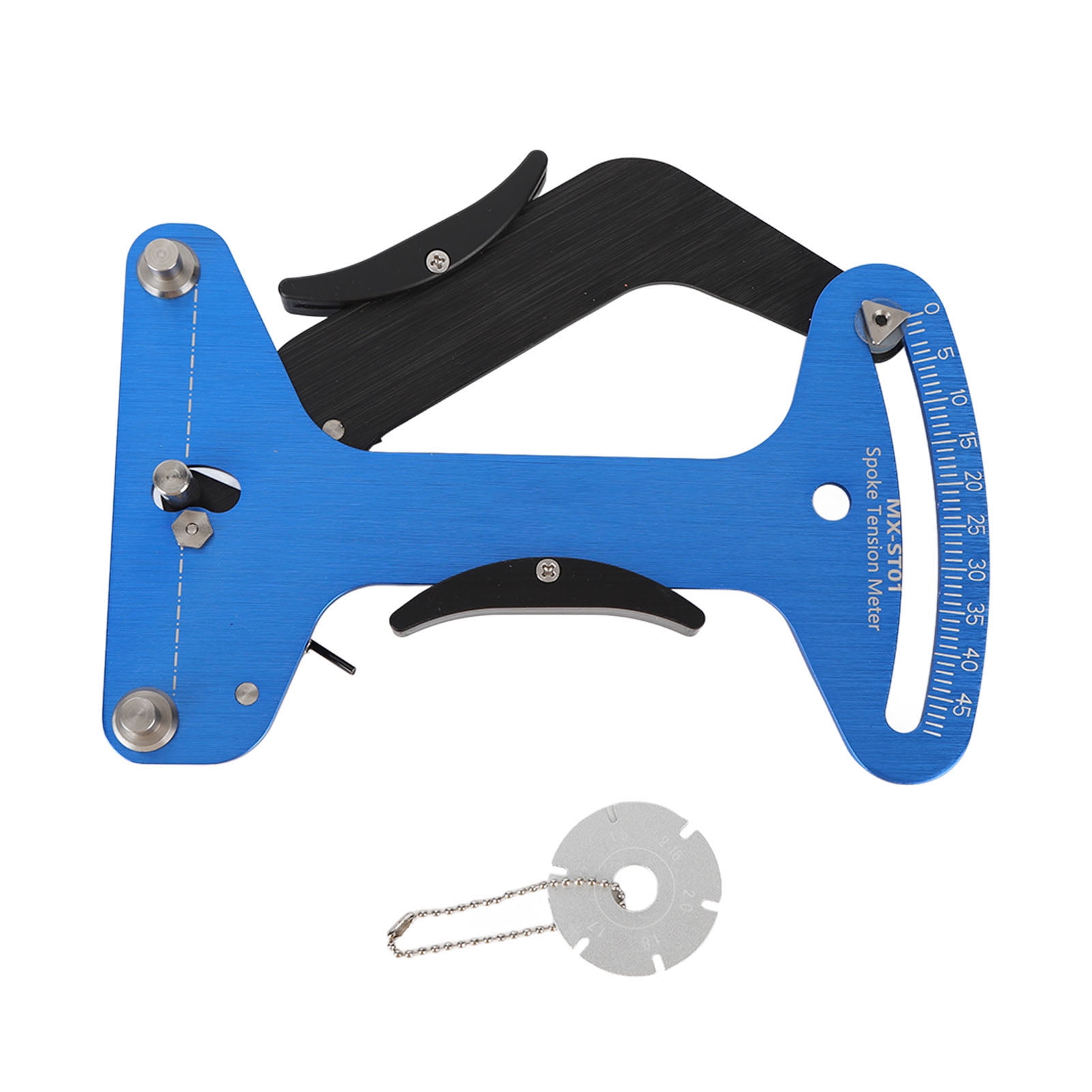 Bike Spoke Tension Meter Adjustable Accurate Scale Aluminum Alloy Wheel ...