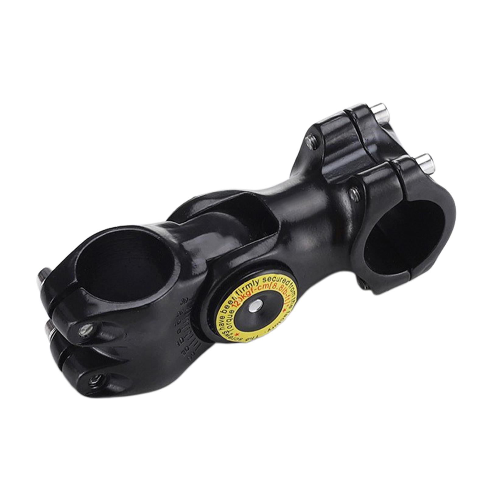 Bike Stem 31.8mm Short Handlebar Stem Riser Adjustable 90 degree Stem ...