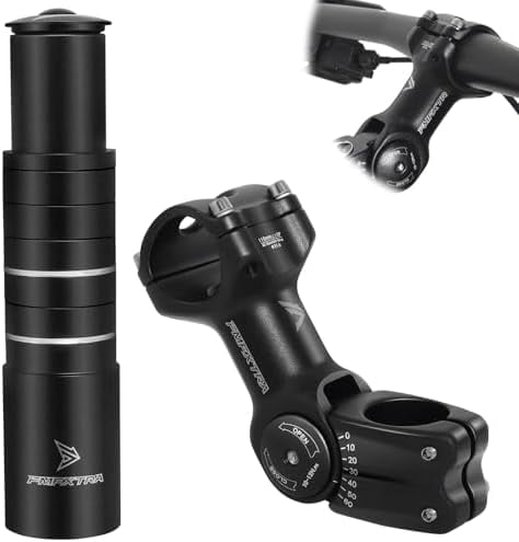 Bike Stem Riser & Adjustable MTB Stem, 31.8mm Bike Stem Adjustable ±60 ...