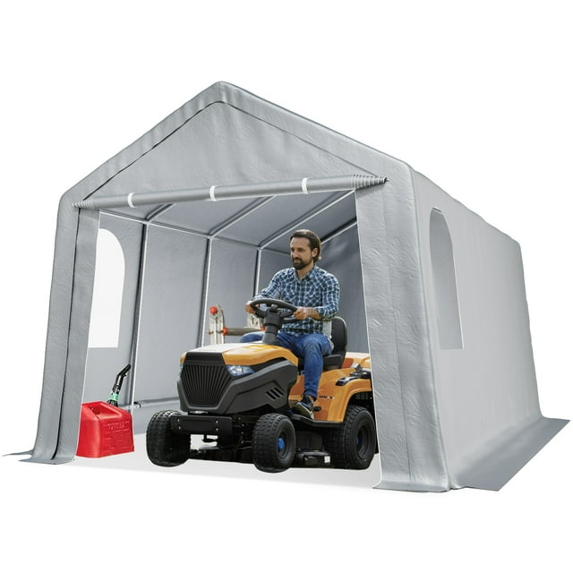 Bike Storage Shed Tent,Outdoor Portable Motorcycle Storage Sheds with ...