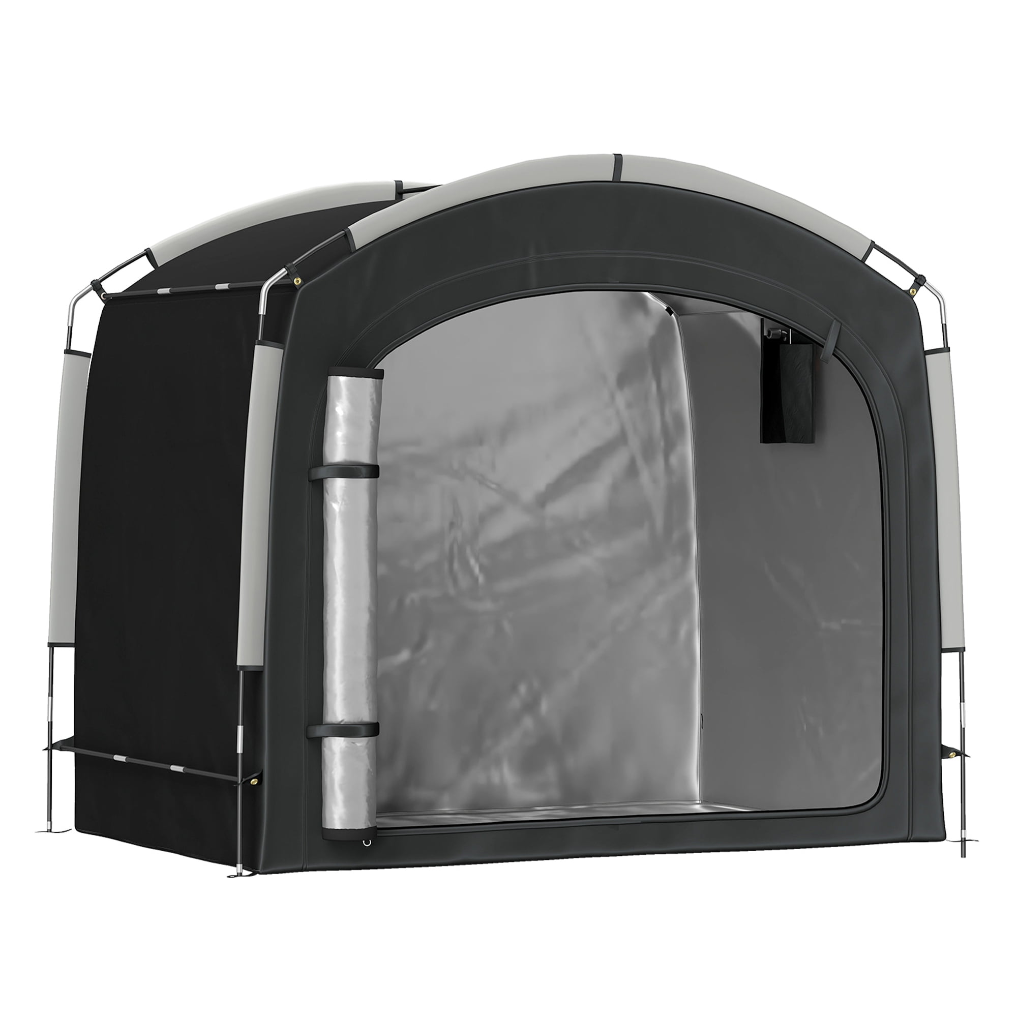 Bike Storage Shed Tent, Portable and Waterproof with 210D Oxford Fabric ...