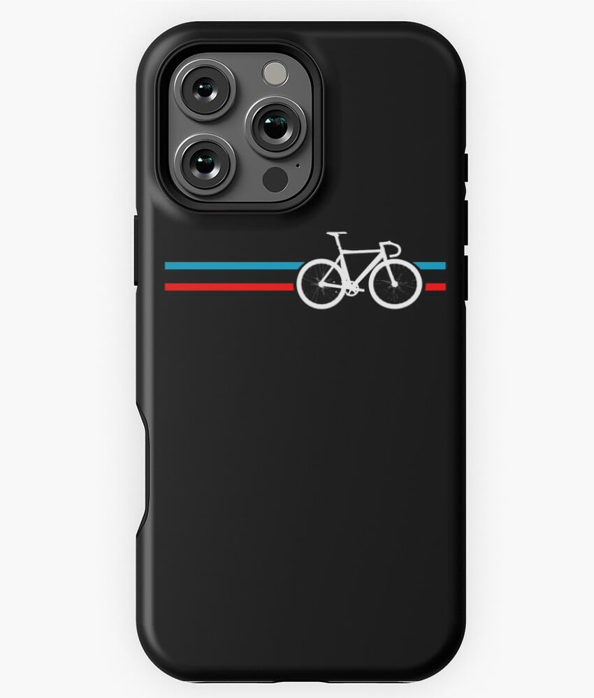 Bike Stripes Retro Cycling Biking Art Phone Case for iPhone 16 15 14 13 12 11 Pro Max - Walmart.com