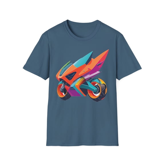 Bike T Shirt, Moto Shirt, Shirt with Motorcycle, MTB T Shirts - Walmart.com