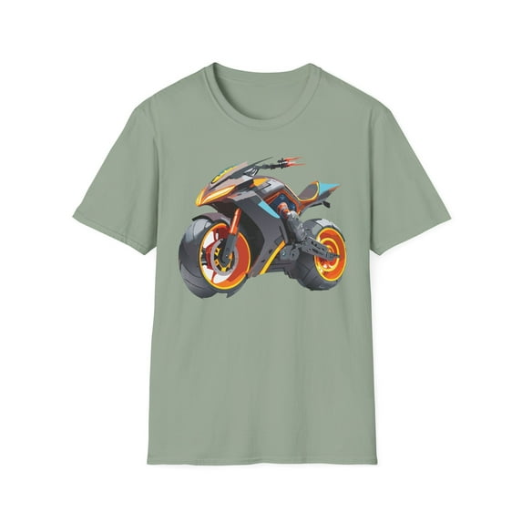 Bike T Shirt, Moto Shirt, Shirt with Motorcycle, MTB T Shirts - Walmart.com