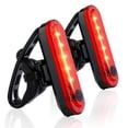 Bike Tail Light Rechargeable 2 Pack,Rear Red Bike Light for Night ...