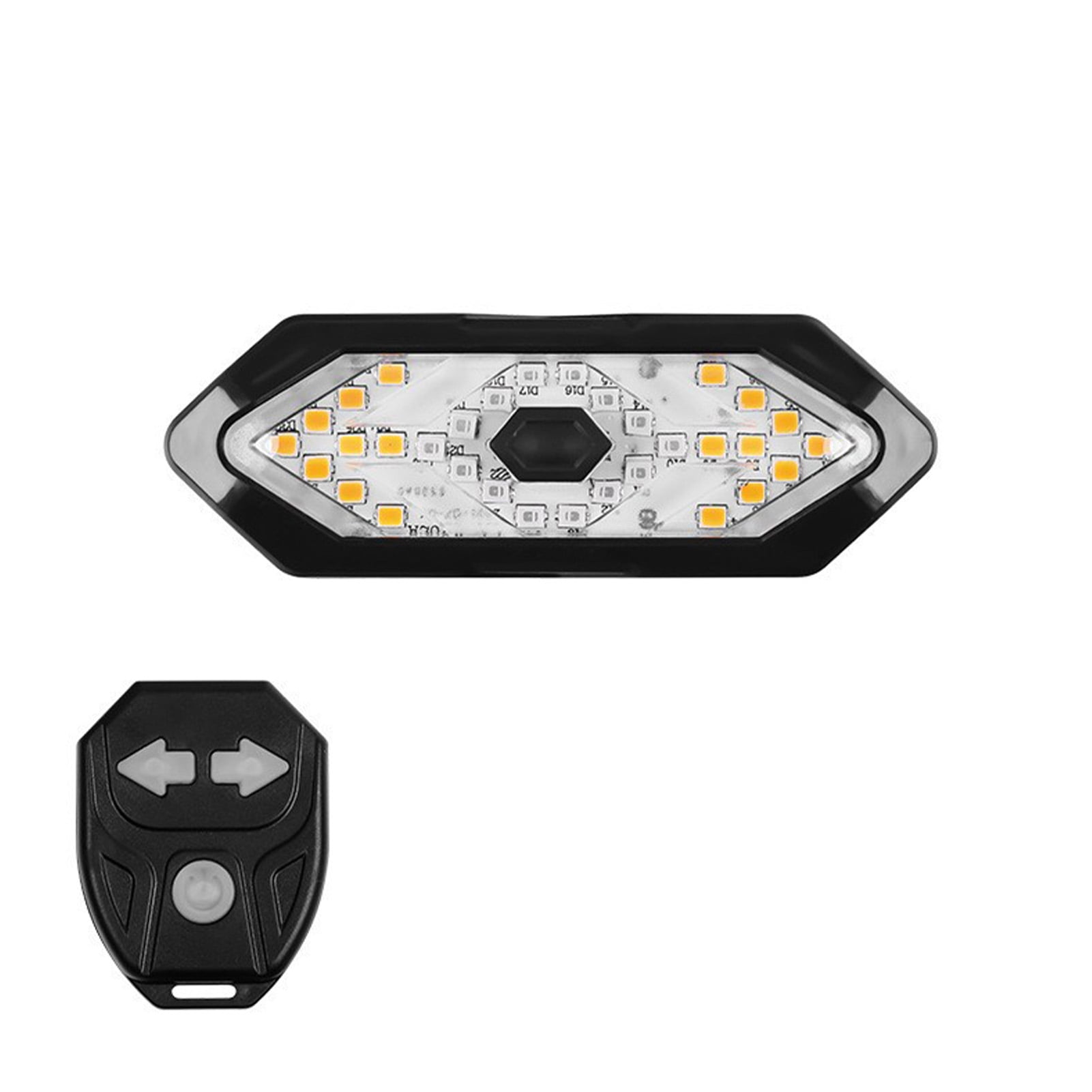 Bike Tail Light with Turn Signals Waterproof USB Rechargeable LED ...