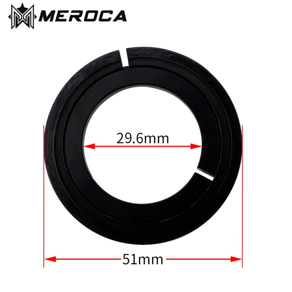 Bike Tapered Steerer Conversion Fork Adapter Crown Ring Gasket For MTB ...