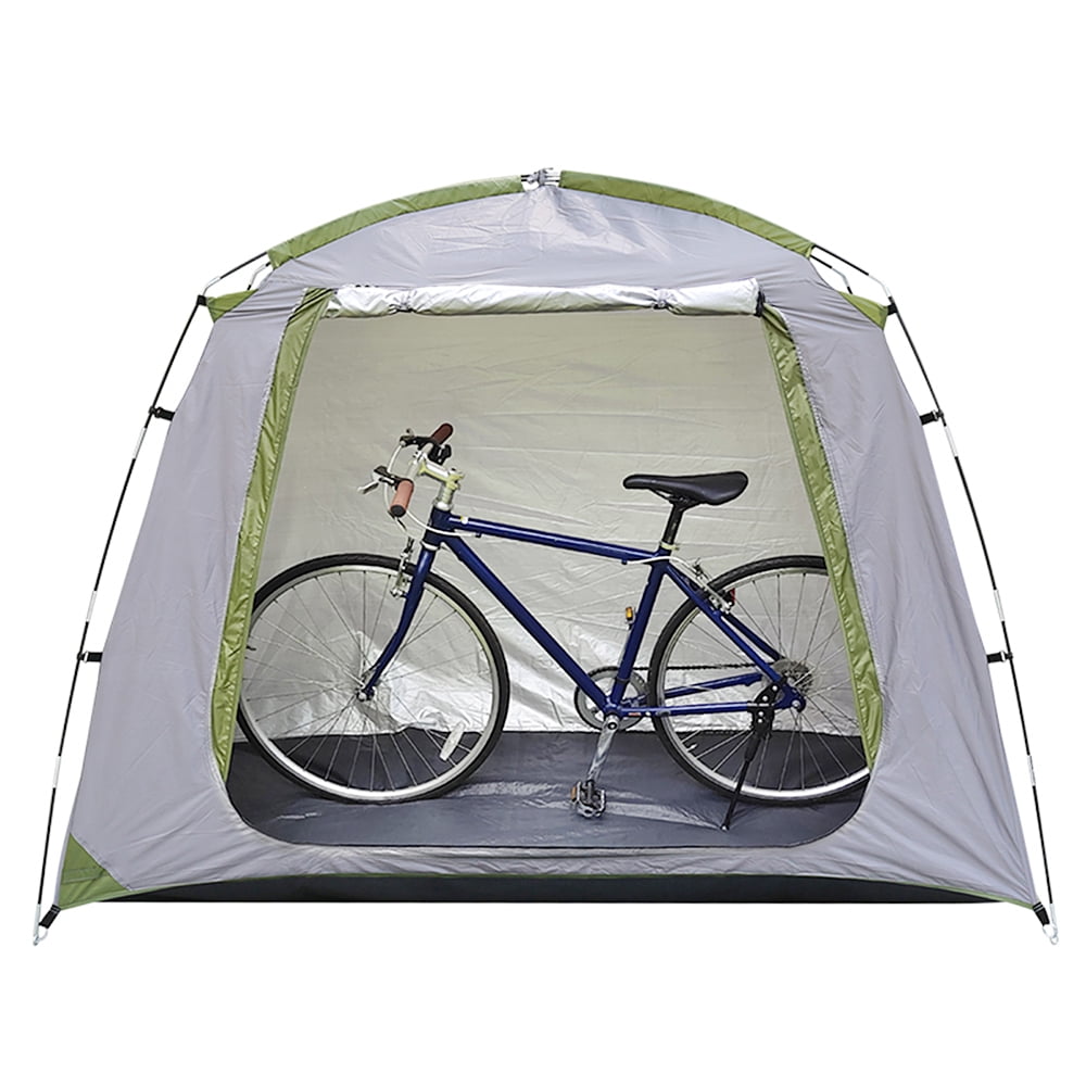 Bike Tent,Bike Tent Silver Coated Bike Waterproof Shed Tent Silver ...