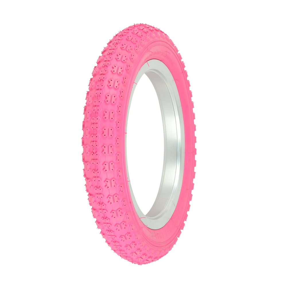 Bike Tire 12-1/2" x 2-1/4" P-104A Pink/Pink Sidewall - Walmart.com