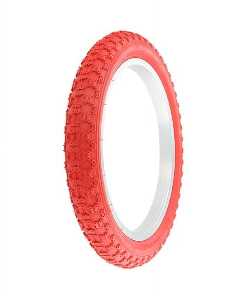 Bike Tire 16" x 2.125" P-104A Red/Red Sidewall - Walmart.com