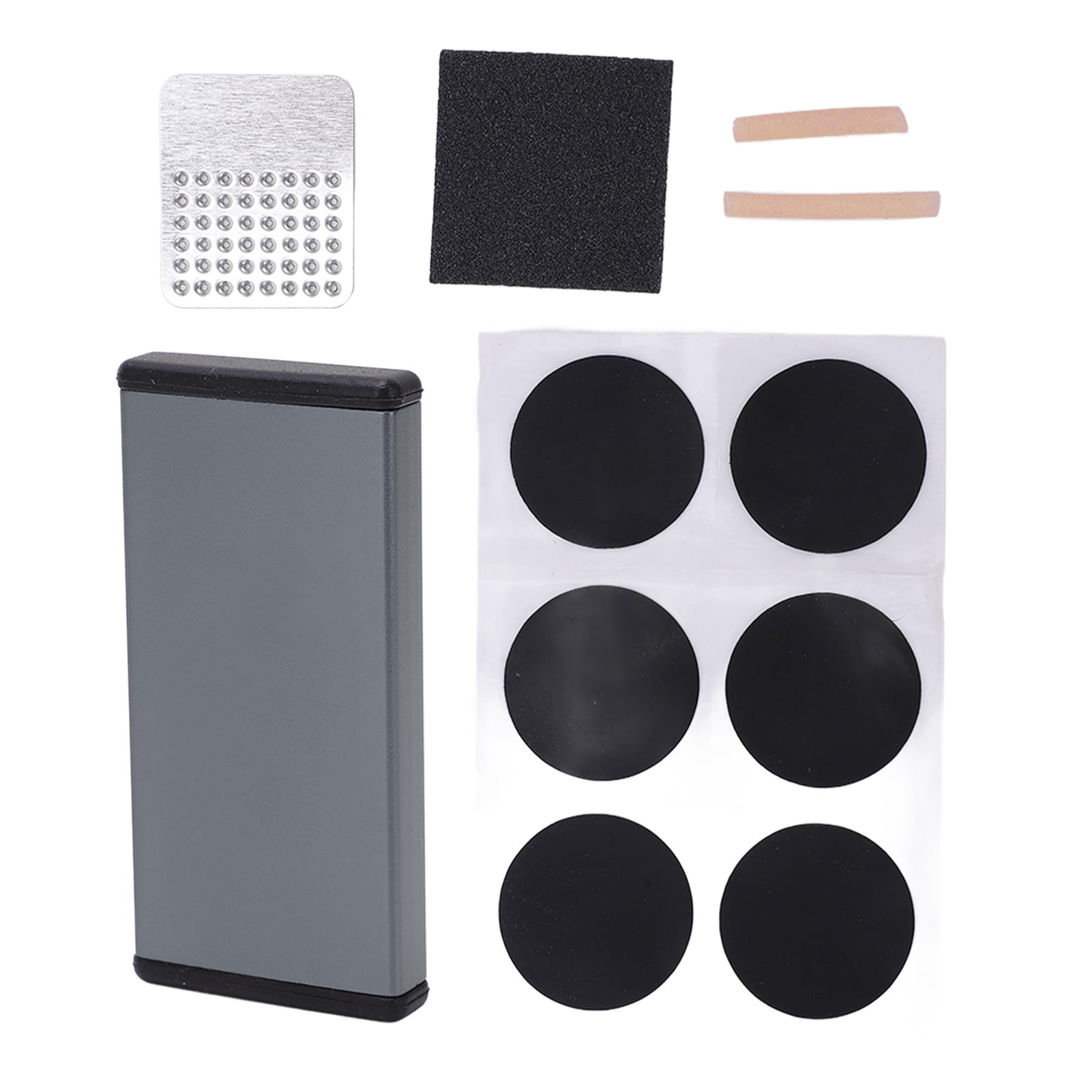 Bike Tire Patch Repair Kit Glue Free Repair Kit Box for Road Mountain ...