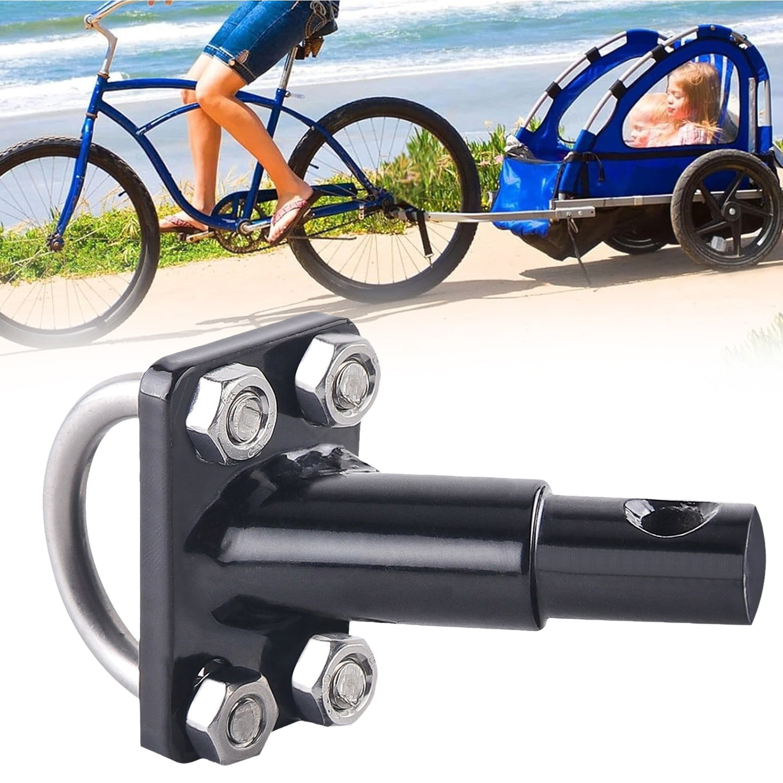 Bike Trailer Hitch, Bike Trailer Attachment, Bike Trailer Hitch Coupler ...