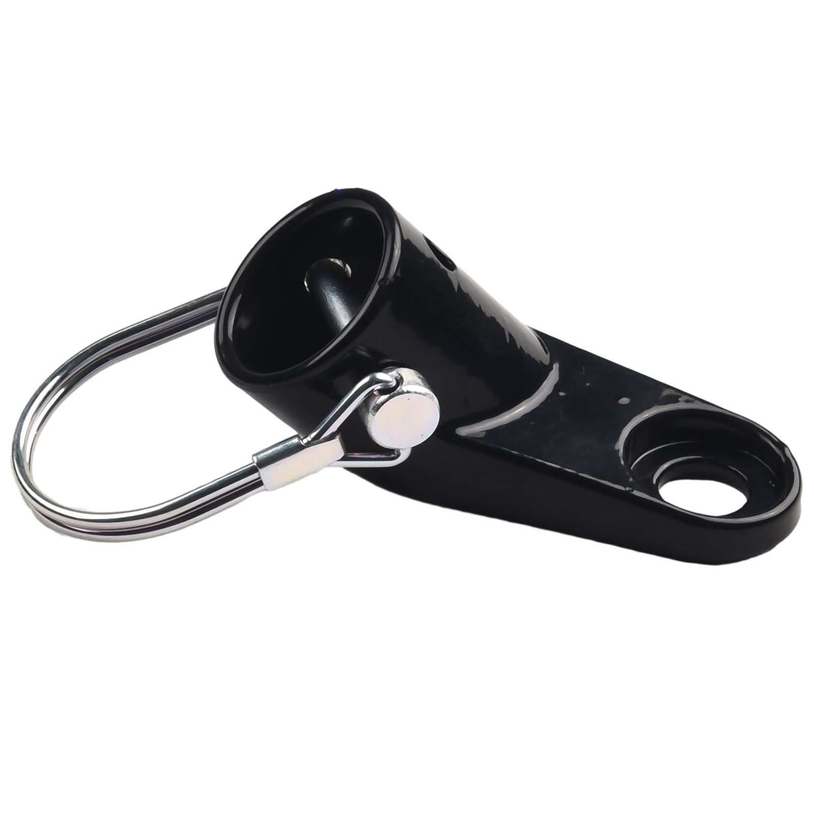 Bike Trailer Hitch Coupler Portable Carbon Steel Bicycle Trailer ...