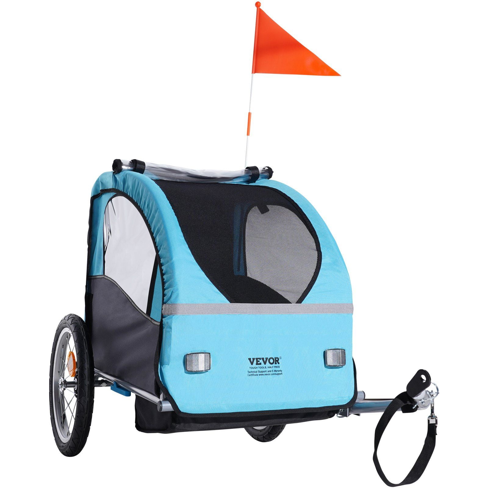 Bike Trailer for Toddlers, Kids, 60 lbs Load, Tow Behind Foldable Child ...