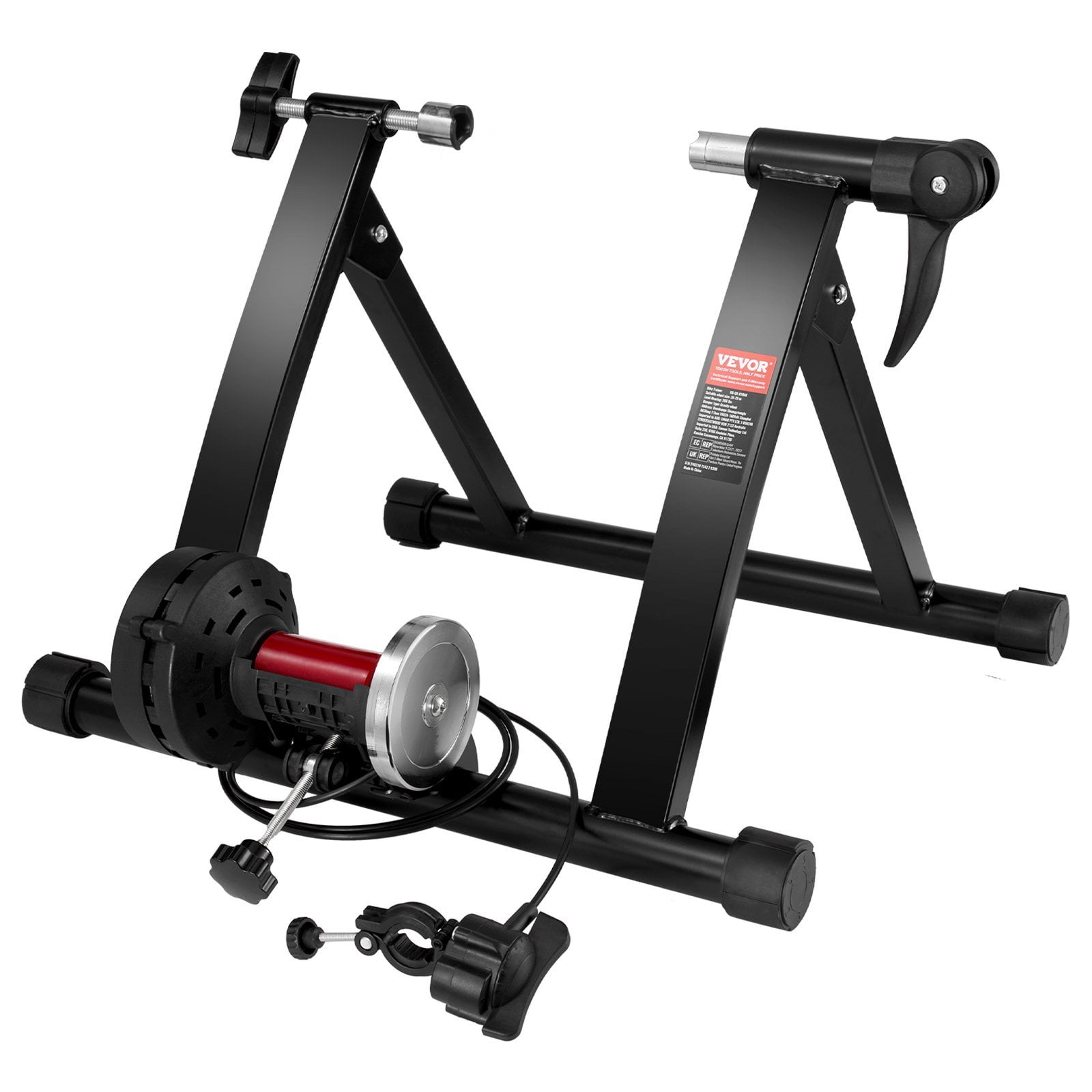 Bike Trainer Stand, Magnetic Stationary Bike Stand for 26"-29" Wheels ...