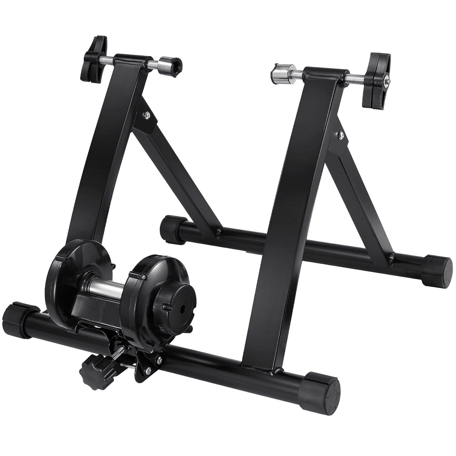 Bike Trainer Stand, Magnetic Stationary Bike Stand for 26"-29" Wheels, Low Noise Motor, Protable ...