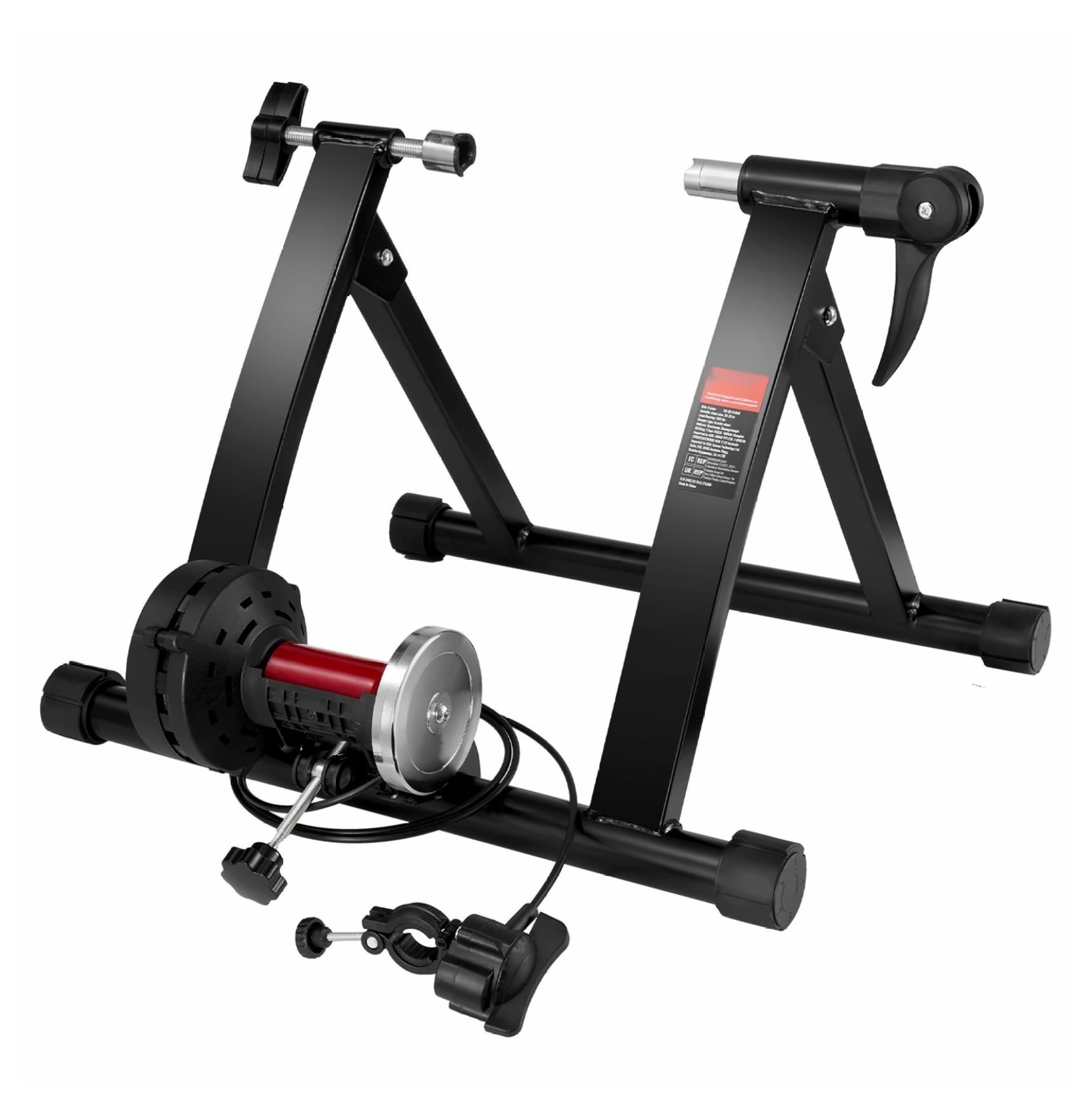 Bike Trainer Stand for 26-29" Wheels, Magnetic Resistance Indoor ...