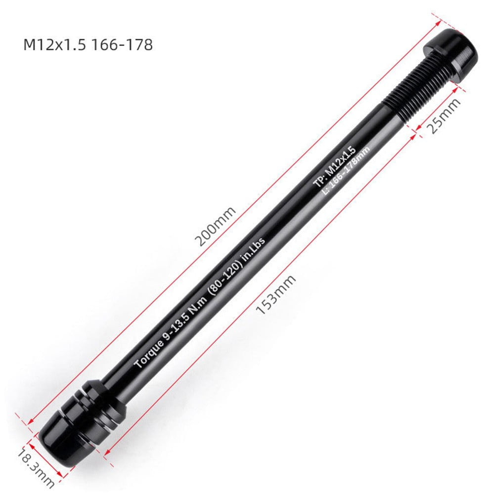 Bike Trainer Through Skewer Axle Road Cycling With Trained Roller ...