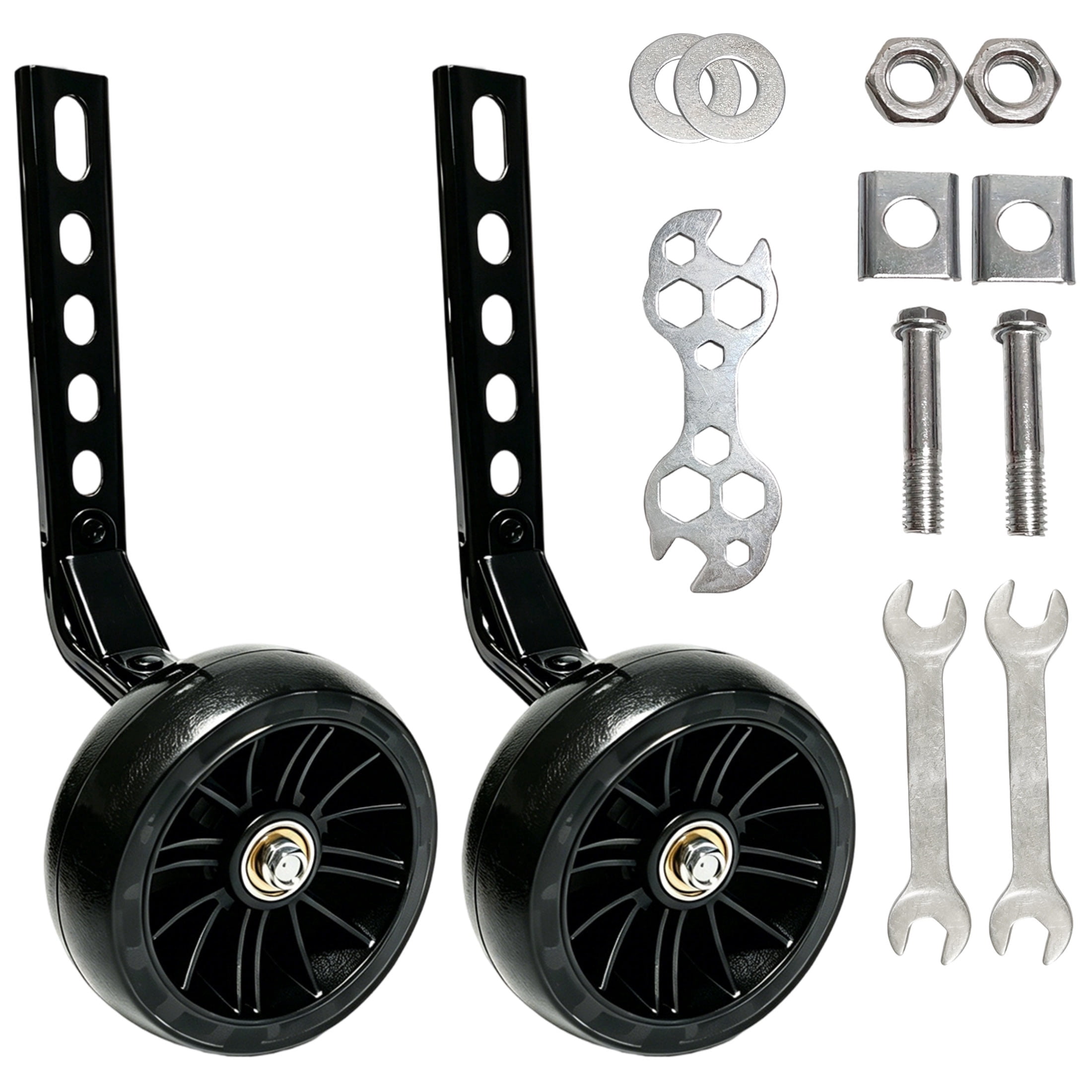Bike Training Wheels, Flash Training Wheels for 12 14 16 18 20 Inch ...