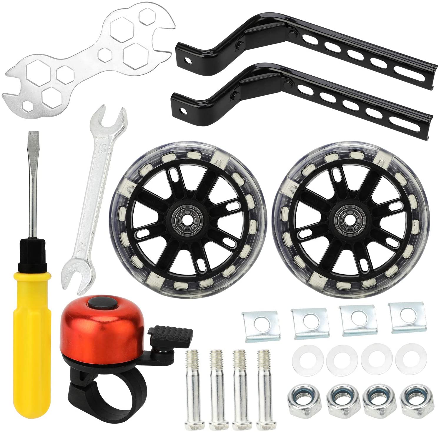 Aramox Stable Kids Cycle Stabilisers Bicycle Training Wheels Universal ...