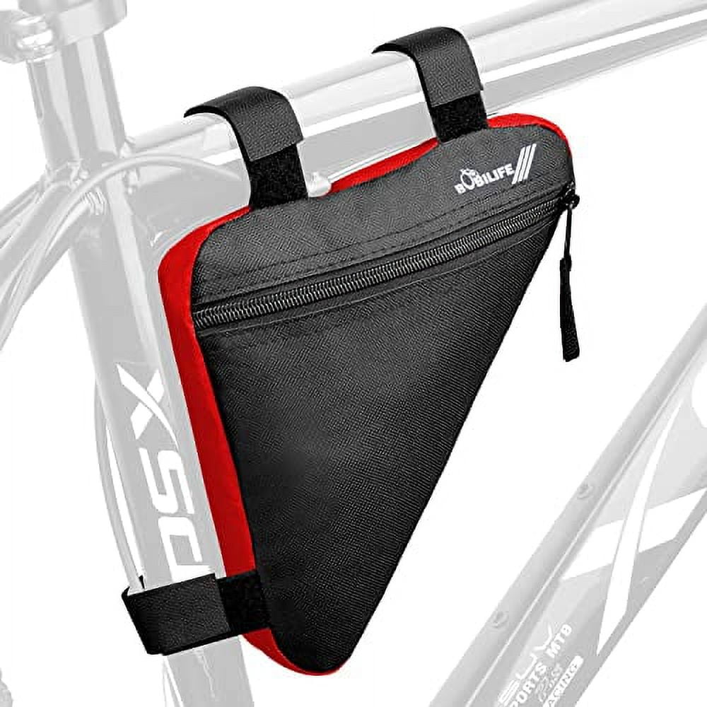 Bike Triangle Frame Bag - Bicycle Cycling Storage Triangle Top Tube ...