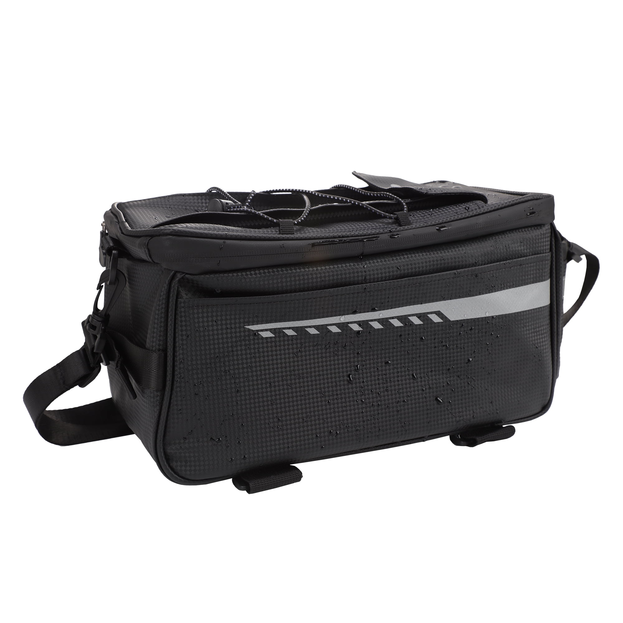 Bike Trunk Bag, Waterproof Bicycle Rear Rack Luggage Carrier For ...