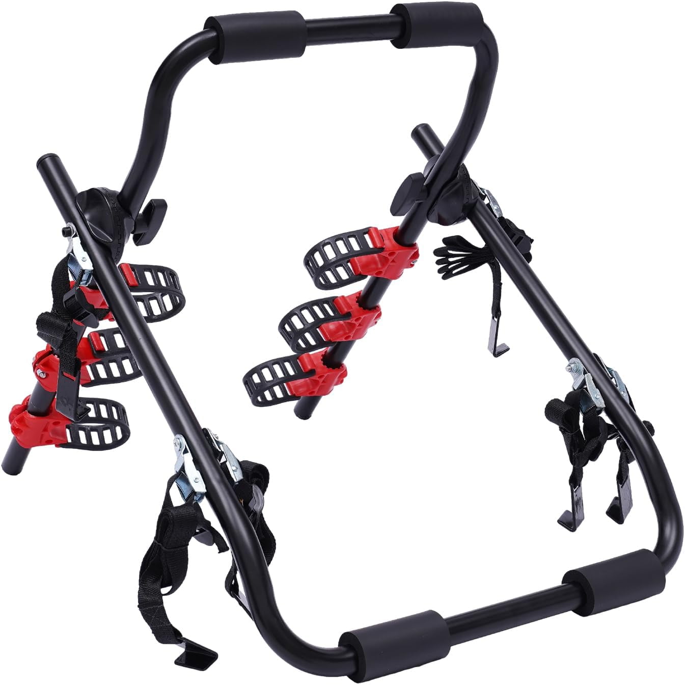 Bike Trunk Rack Bicycle Car Racks for Car Mount Bicycle Rack 3-Bike Car ...