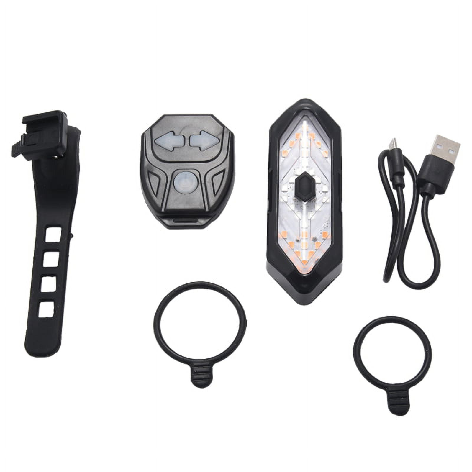 Bike Turn Signals Remote Control Bicycle Direction Indicator LED Rear ...