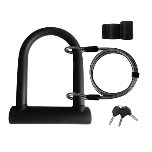Bike U Lock Heavy Duty Bike Lock Bicycle Lock, 16mm U Lock Anti Theft ...