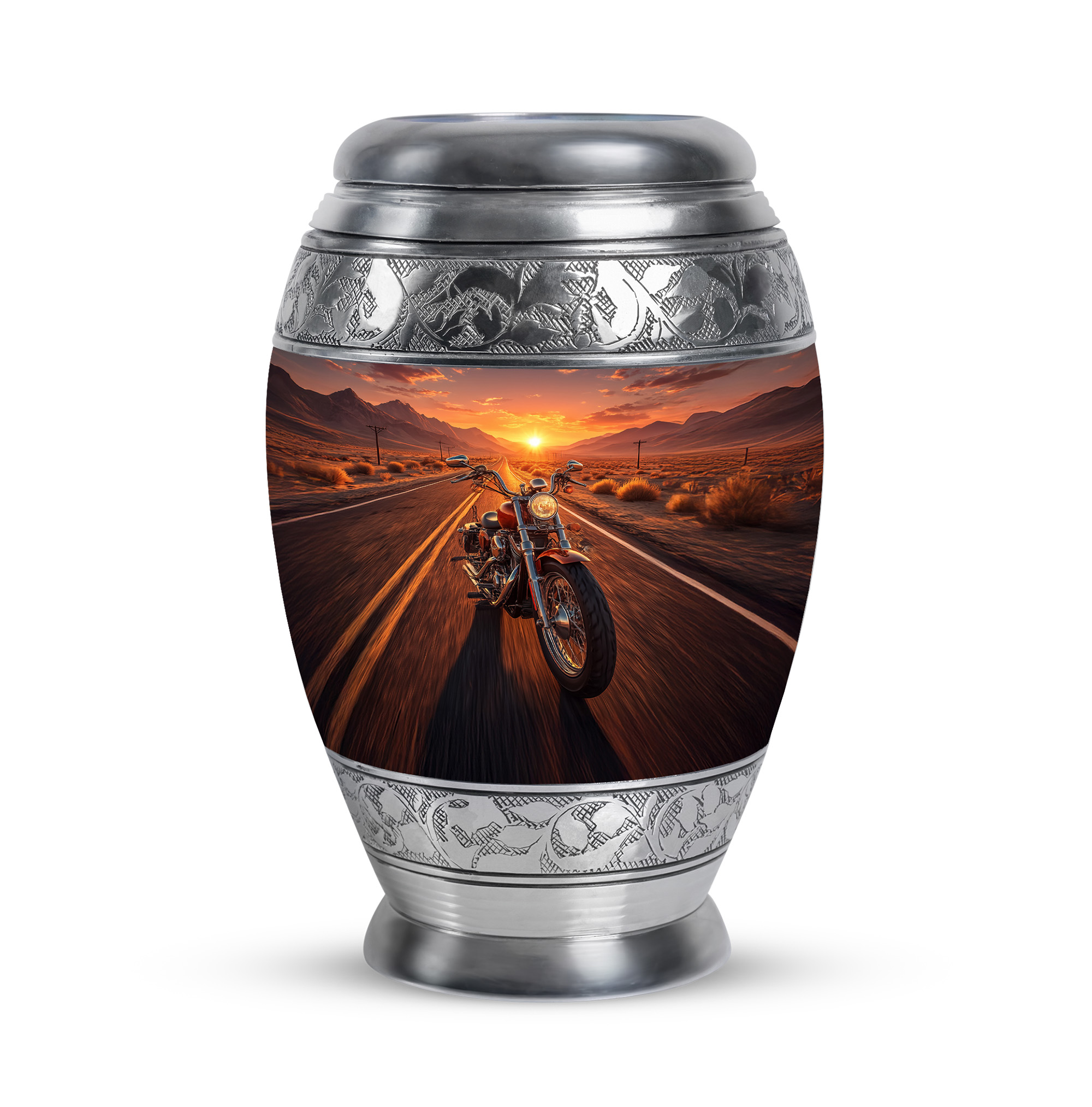 Bike Urns for Human Ashes Adult Male, Motorbike Cremation Vessel Urn ...