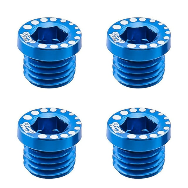 Bike V brake column screw front fork brake base M10*1.25 Red YIWEI ...