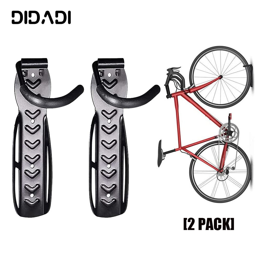 Bike Wall Mount Rack DIDADI Bike Hanger ,Bike Hooks for Garage Wall ...