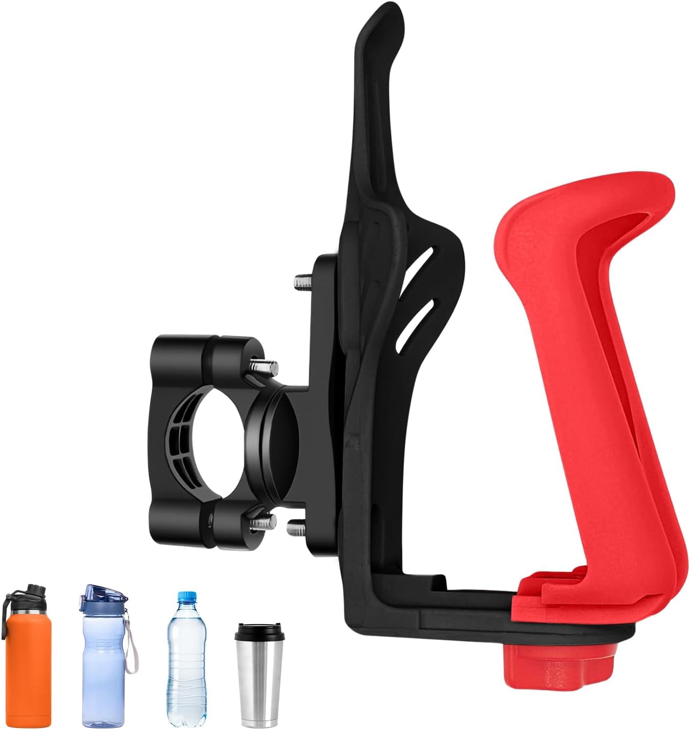 Bike Water Bottle Holder for Handlebar Frame 1.9-2.8in Diameter for ...
