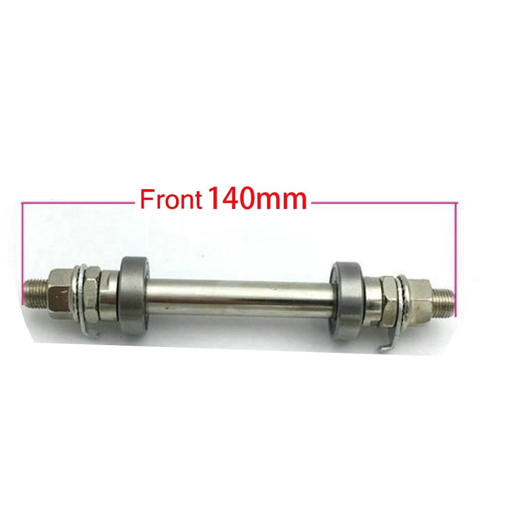 Bike Wheel Hub Axle Front Rear Solid Shaft Lever Solid Spindle Shift ...