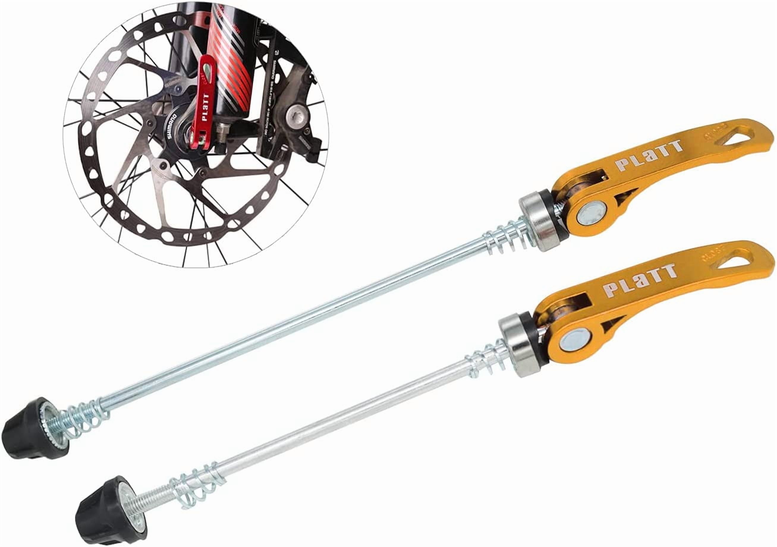 Bike Wheel Hub Skewers MTB Quick Release Skewers Front and Rear Axle ...