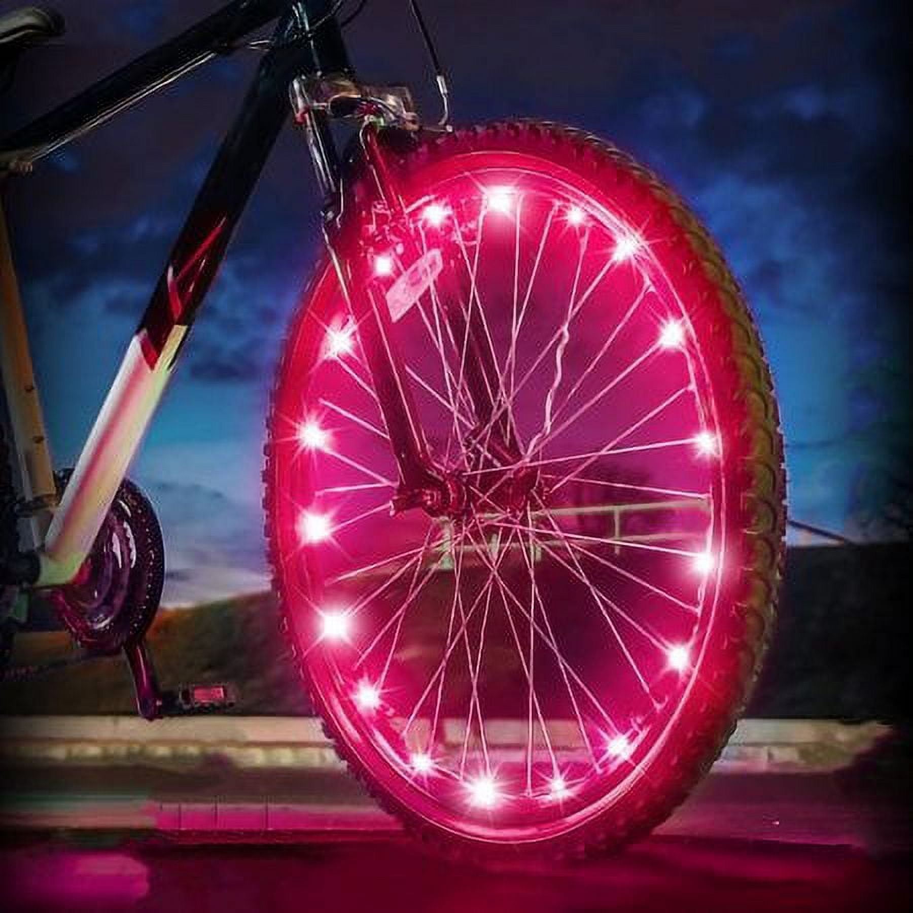 Bike Wheel Lights,LED Bike Wheel Lights, Bike Lights Bright Waterproof Cycling Tire Light for ...