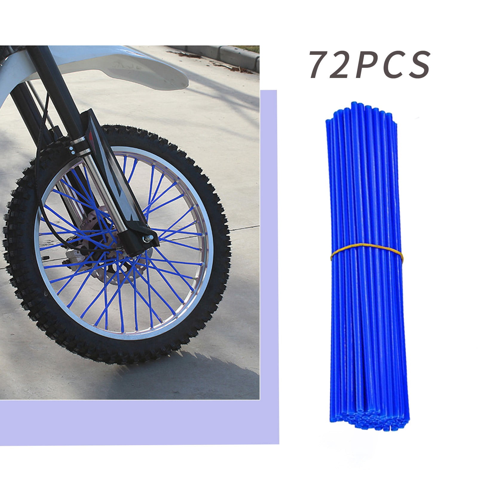 Bike Wheels Spoke Covers Decorations,Motorcycle Bicycle Wheelchair ...