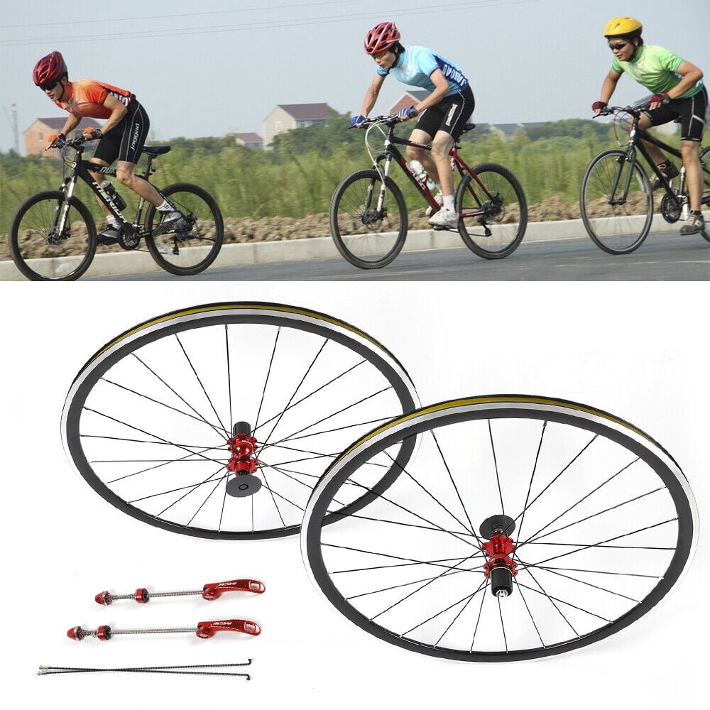 Bike Wheelset, Road Bike Wheels, Front Rear Wheelset fits Most Road ...