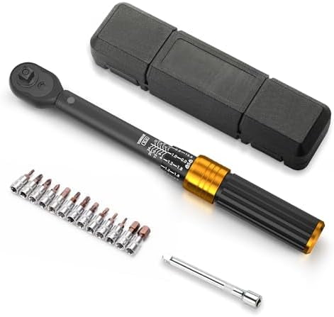 Bike Wrench Set 1/4-inch Drive Click Wrench Set, Dual-Direction ...
